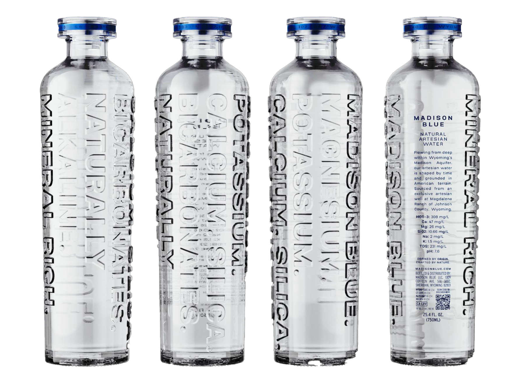 Madison Blue — Natural Artesian Water from Wyoming